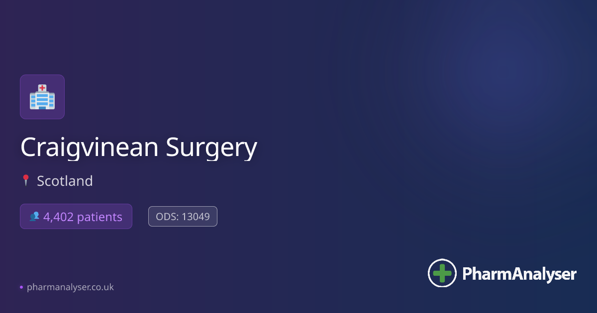 CRAIGVINEAN SURGERY - GP in PH8 0AD, Scotland | 13049