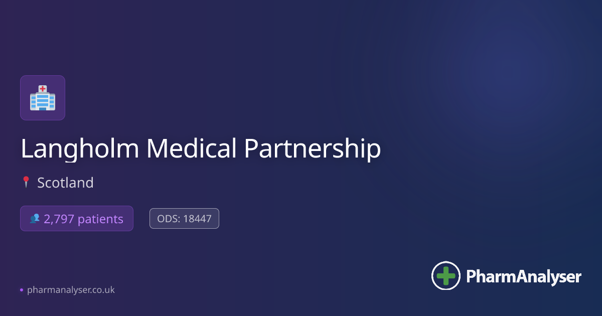 LANGHOLM MEDICAL PARTNERSHIP - GP in DG13 0JY, Sc... | 18447