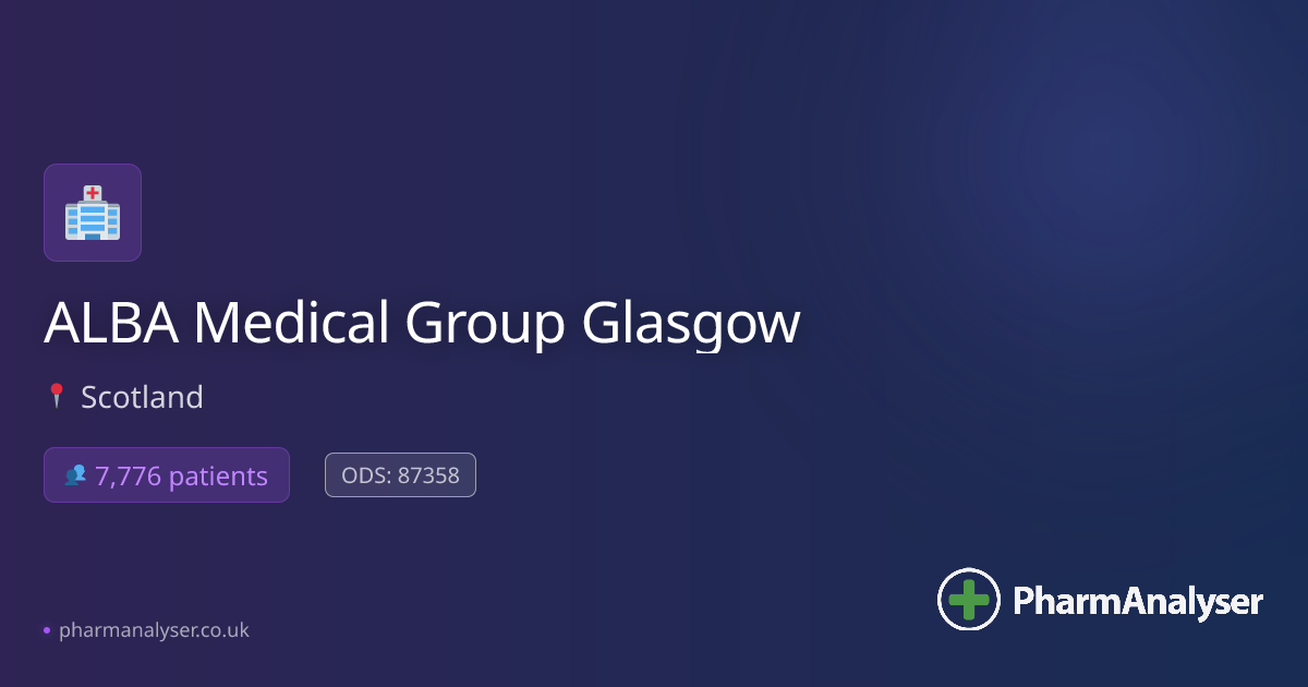 ALBA MEDICAL GROUP GLASGOW - GP in PA8 6BS, Scotland | 87358